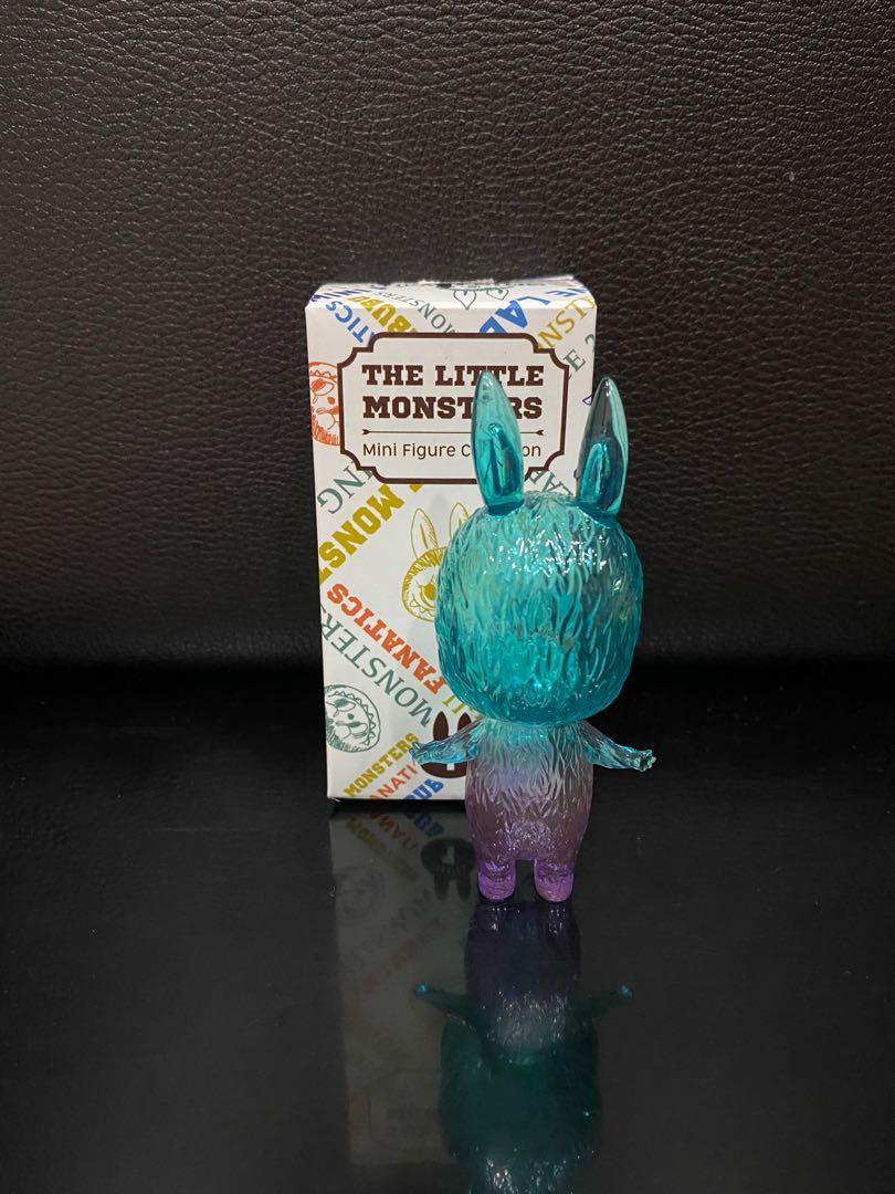 Popmart Labubu The little Monster series 1- Blue and purple see through ...