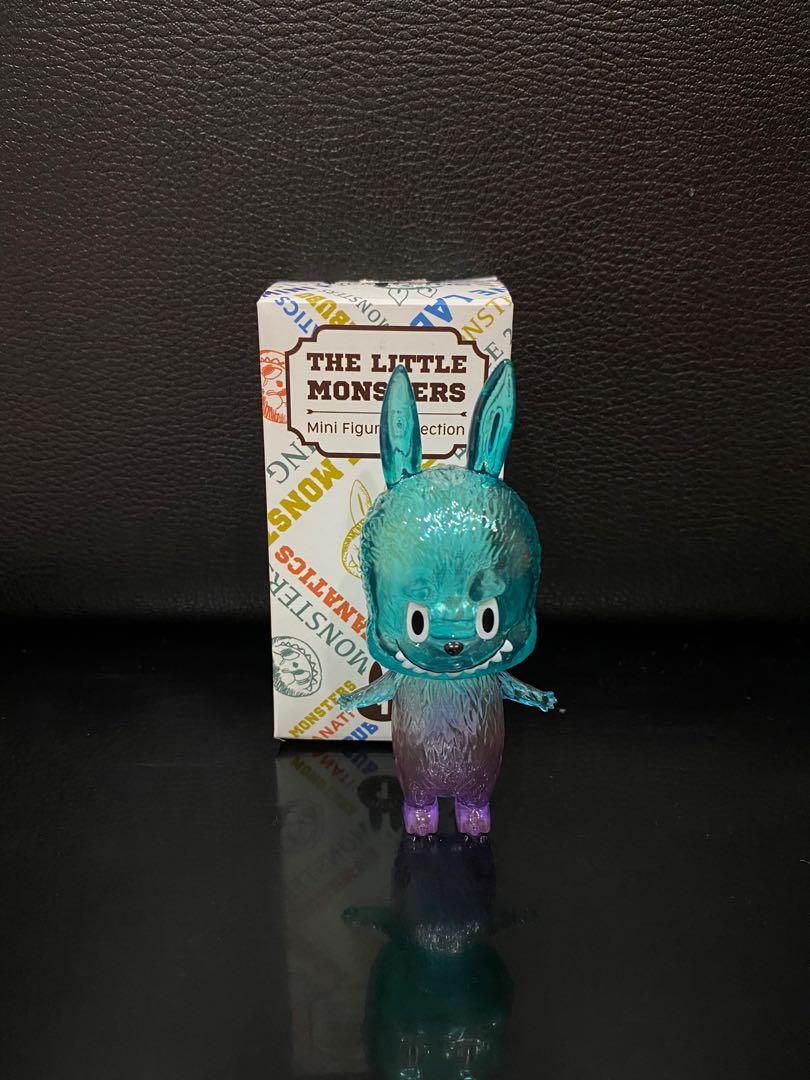 Popmart Labubu The little Monster series 1- Blue and purple see through ...