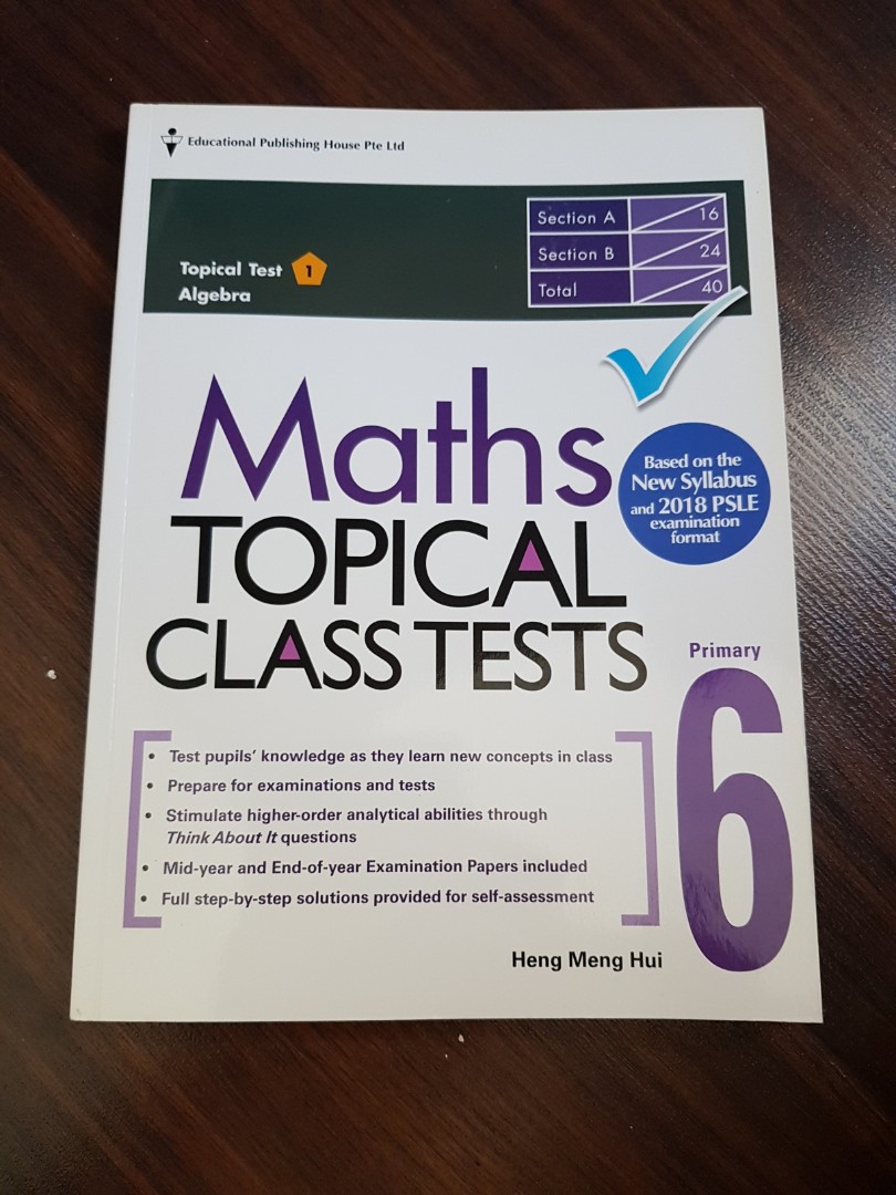 Primary 6 Maths, Hobbies & Toys, Books & Magazines, Assessment Books on ...