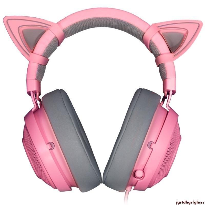 Raser Kraken Kitty Edition USB Gaming Headset pink, Audio, Headphones ...