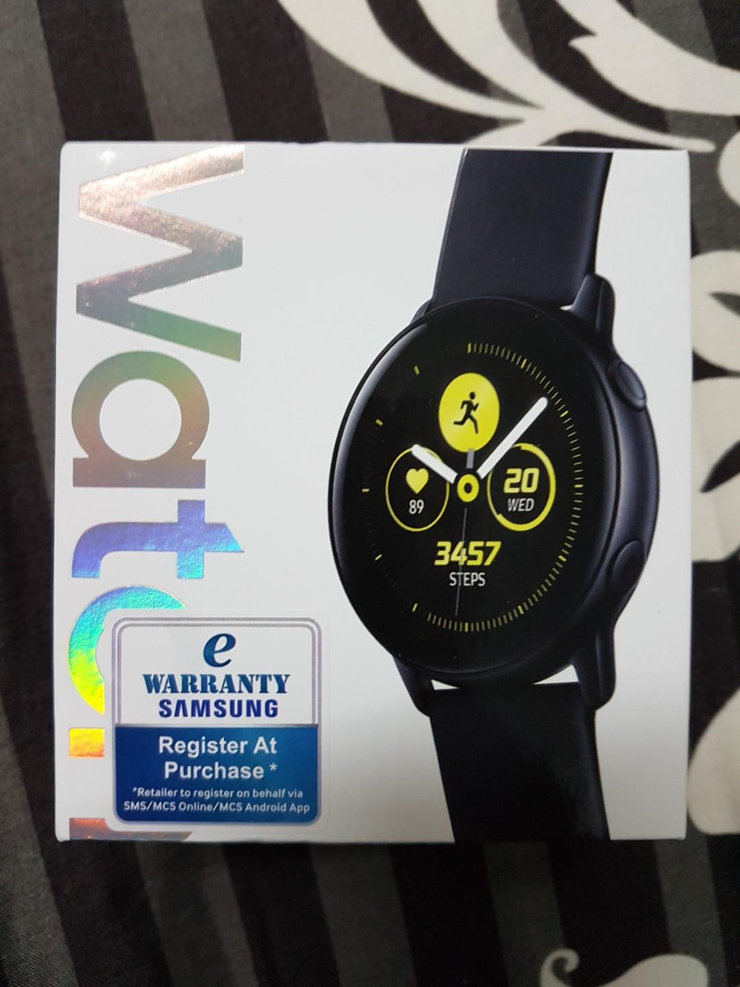 Samsung Galaxy Watch Active R500 Smart Watch, Mobile Phones & Gadgets ...