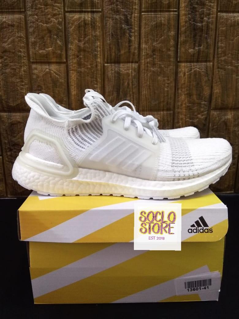 SEPATU Adidas Ultra Boost 2019 Shoes Cloud White Core Black ORIGINAL ...