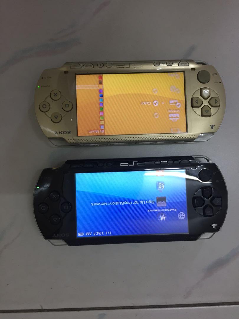 SONY PSP 1000 original (terpakai), Video Gaming, Video Games ...