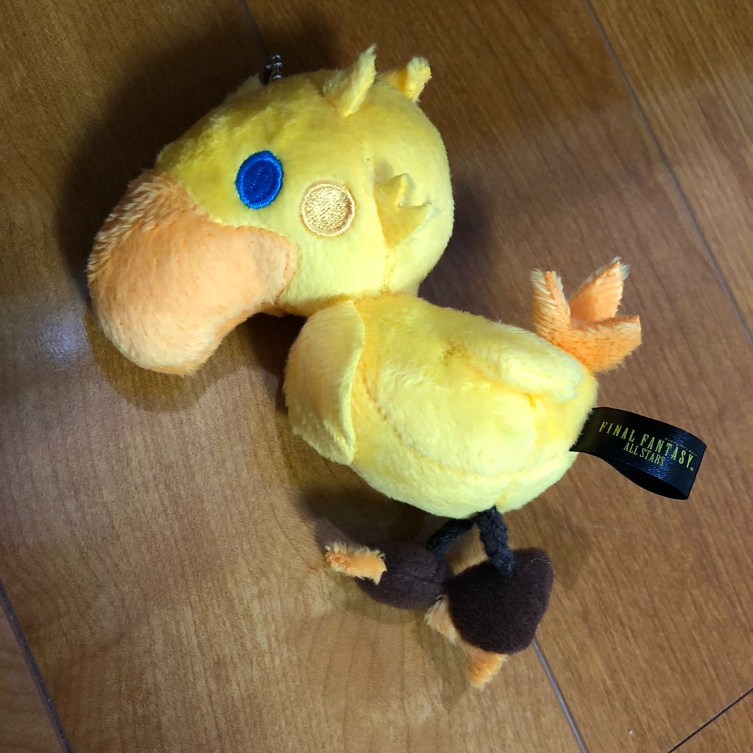 Square Enix XIV Online Small Chocobo Ride Plush Doll Keychain Bird ...