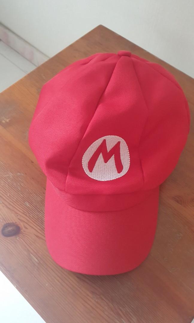 Super mario cap, Women's Fashion, Watches & Accessories, Hats & Beanies ...