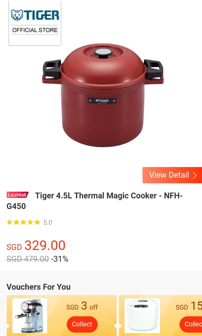 Thermal Cooker, TV & Home Appliances, Kitchen Appliances, Cookers on ...