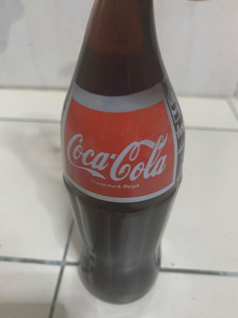 Twisted Neck Coca Cola Coke Bottle, 280ml, Food & Drinks, Alcoholic ...