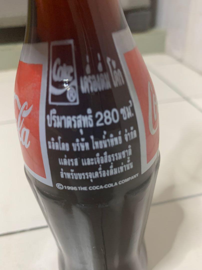 Twisted Neck Coca Cola Coke Bottle, 280ml, Food & Drinks, Alcoholic ...