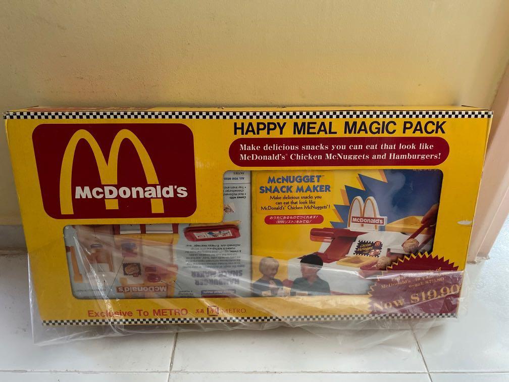 Vintage 1993 Mcdonald’s Happy Meal Magic (Nugget and Burger Maker 2-in ...