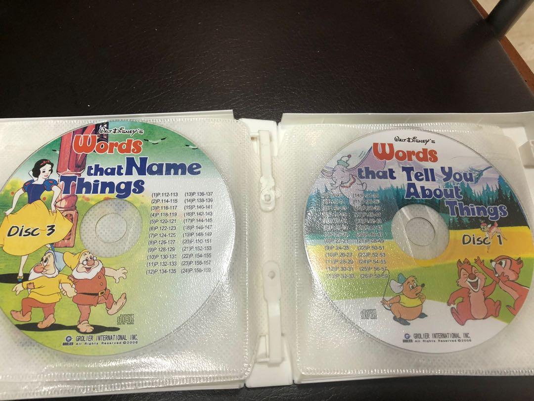 Walt Disney CD- a collection of vocabulary, Everything Else on Carousell