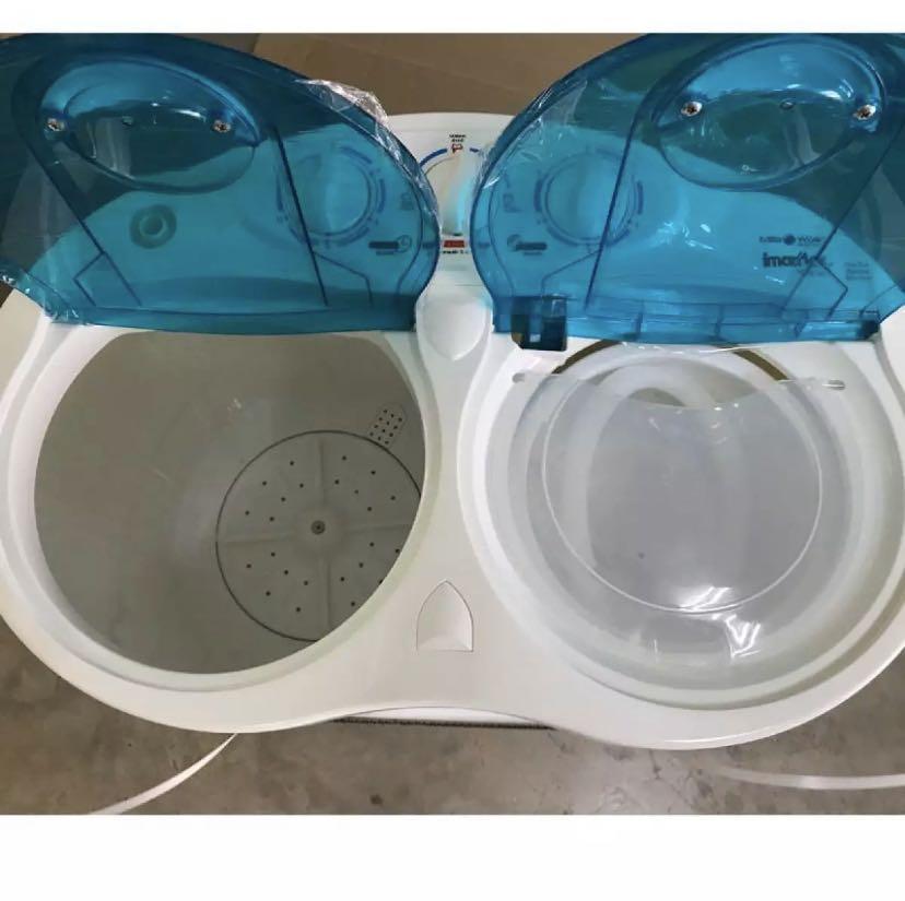 IMARFLEX Top Load Twin Tub Washing Machine (2 kg) WM-201, TV & Home ...
