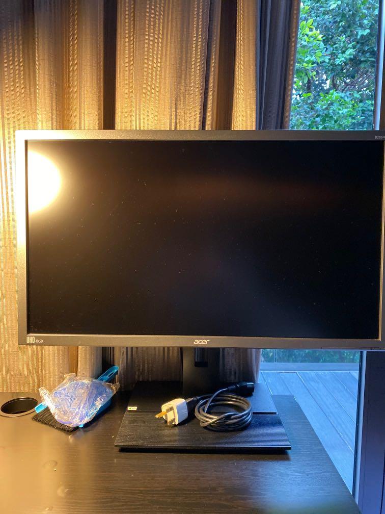 4k monitor Acer B286HK, Computers & Tech, Parts & Accessories, Monitor ...