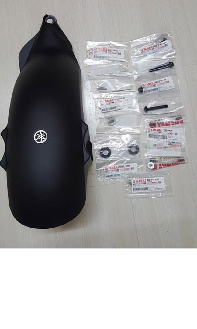 Aerox rear hugger, Motorcycles, Motorcycle Accessories on Carousell