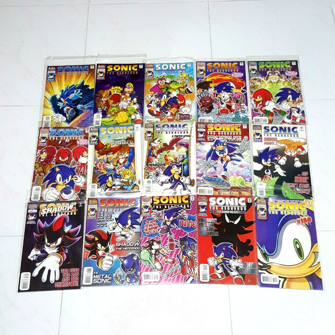Archie Sonic the Hedgehog #135-150 original comic first printing ...