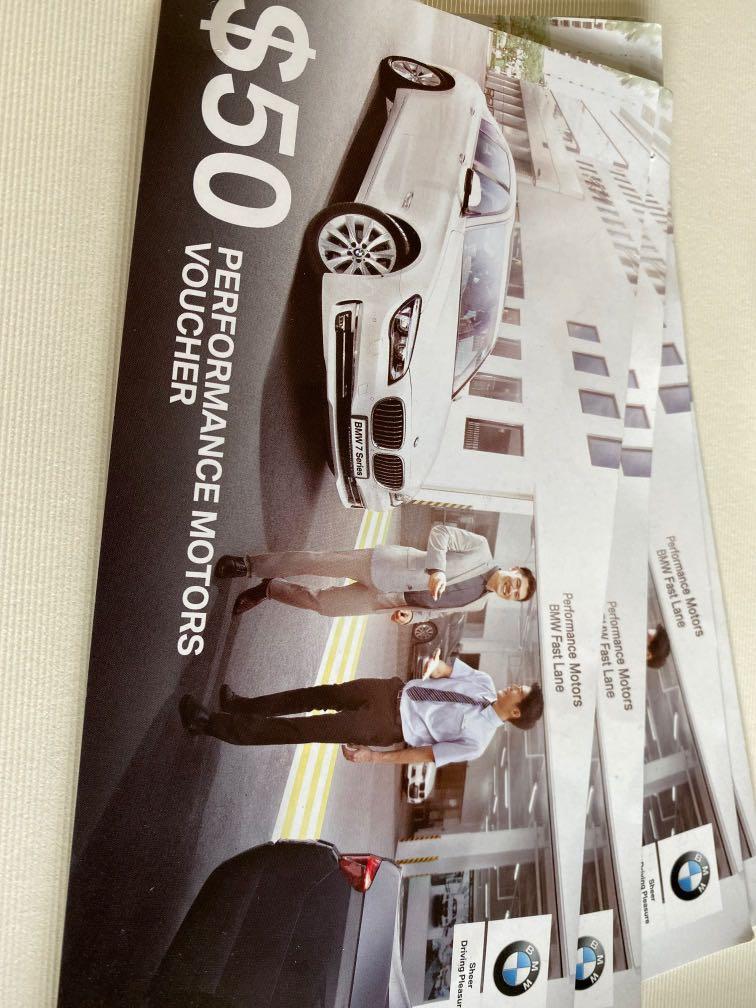 BMW PML vouchers $200, Tickets & Vouchers, Vouchers on Carousell