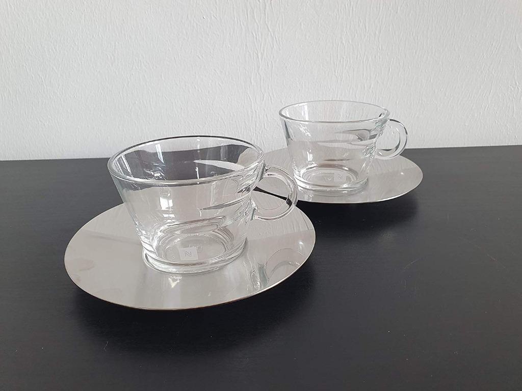 [bnib] Nespresso View Cappuccino Tea Cups And Saucers Furniture And Home