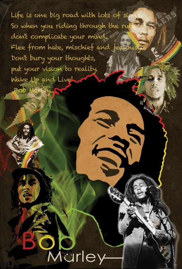BOB MARLEY POSTER COLLECTION, Looking For on Carousell