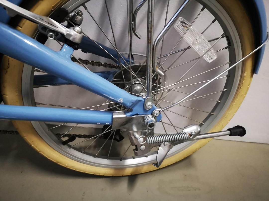 Bobbin Fold, British Foldable Bike, Folding Bicycle, Sports Equipment ...