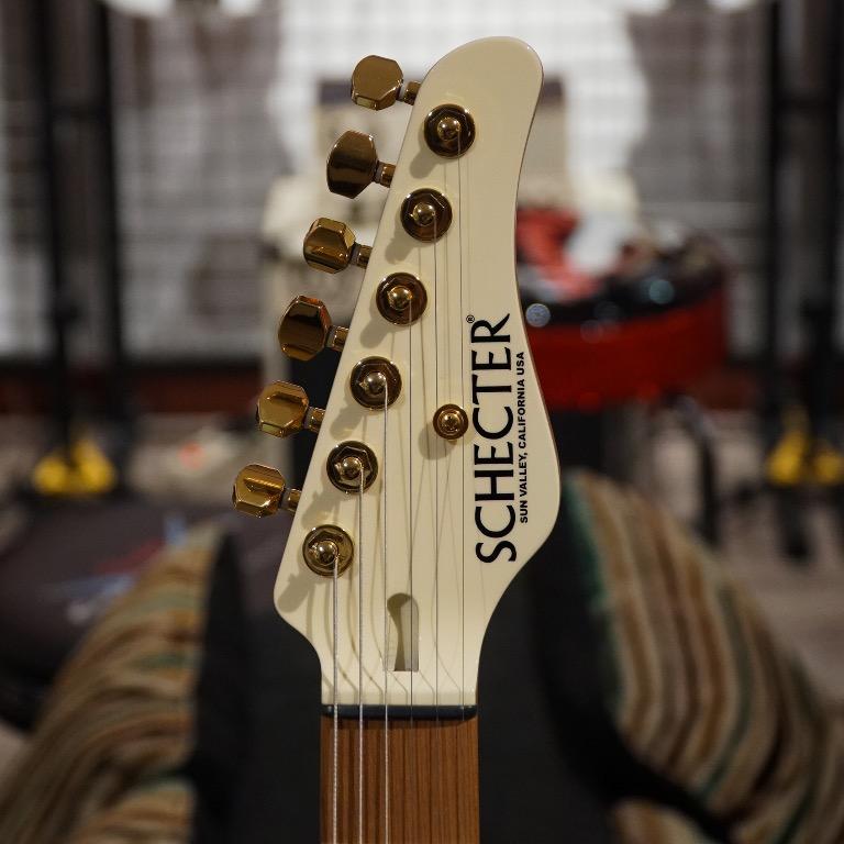 BRAND NEW SCHECTER USA CUSTOM SHOP PT VINTAGE VINTAGE WHITE GOLD ...