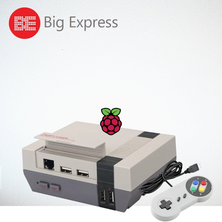 Classic Retro Super Nintendo Raspberry Pi Retropie Game Kit, Video ...