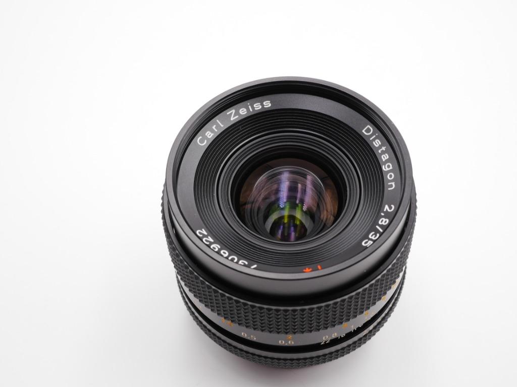 Contax Zeiss Distagon 35mm F2.8 with BOX [CY MOUNT], Photography, Lens ...