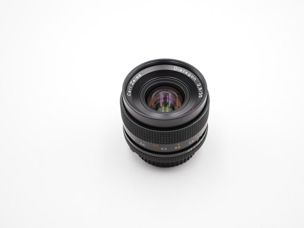 Contax Zeiss Distagon 35mm F2.8 with BOX [CY MOUNT], Photography, Lens ...