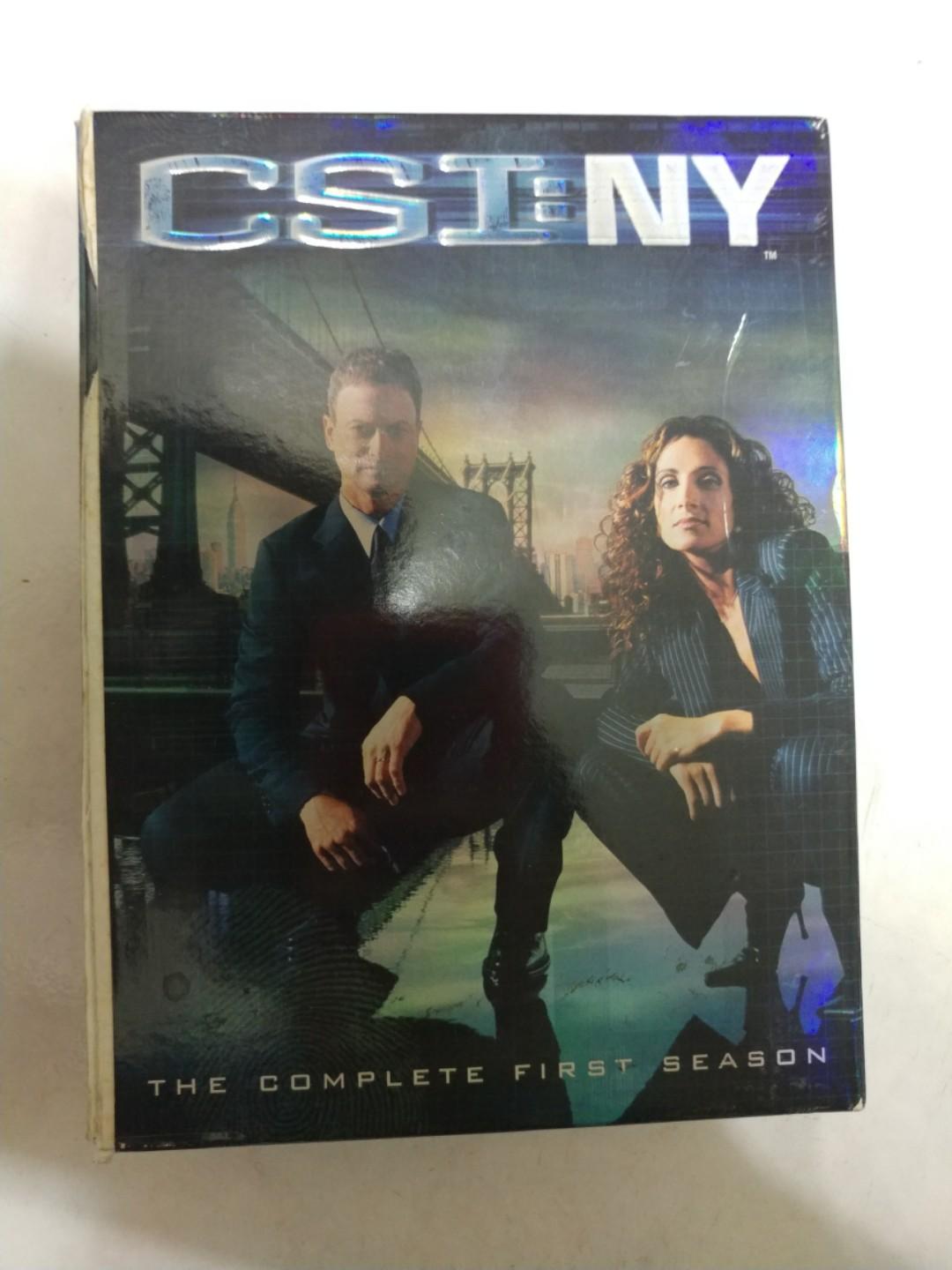 CSI NY season dvd drama, Hobbies & Toys, Music & Media, CDs & DVDs on ...