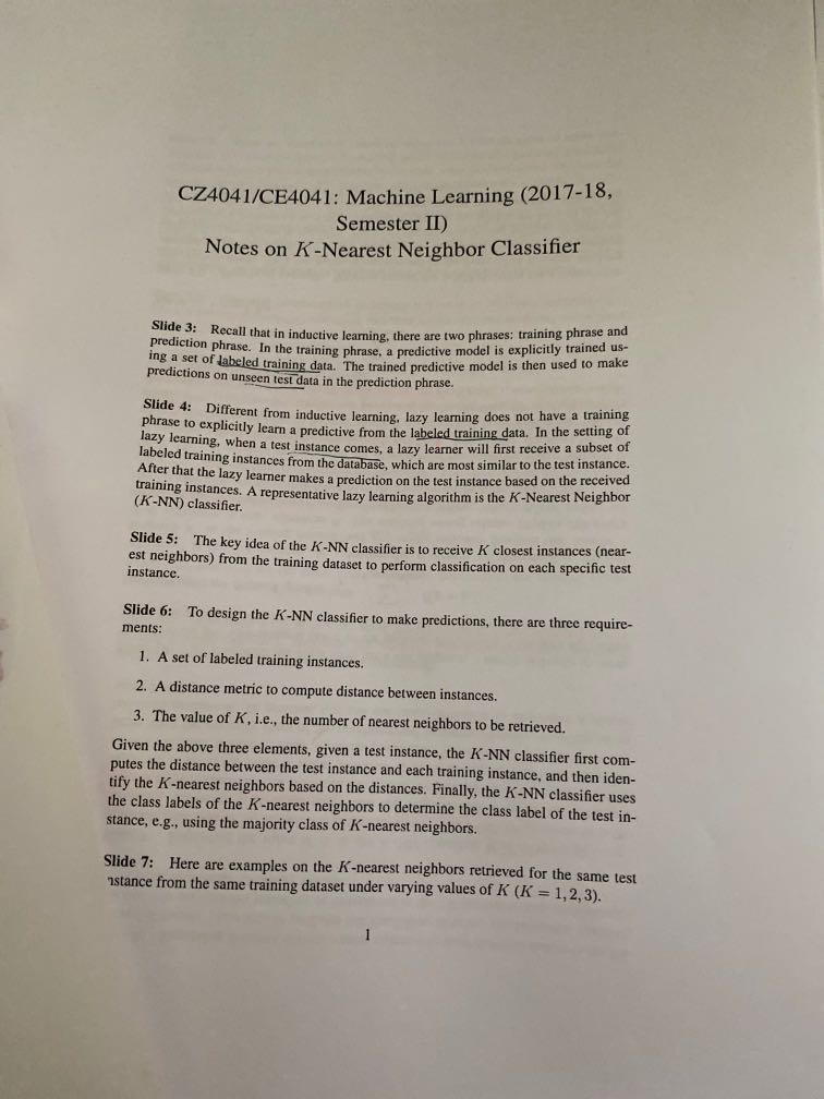 CZ4041 machine learning, Computers & Tech, Office & Business Technology ...