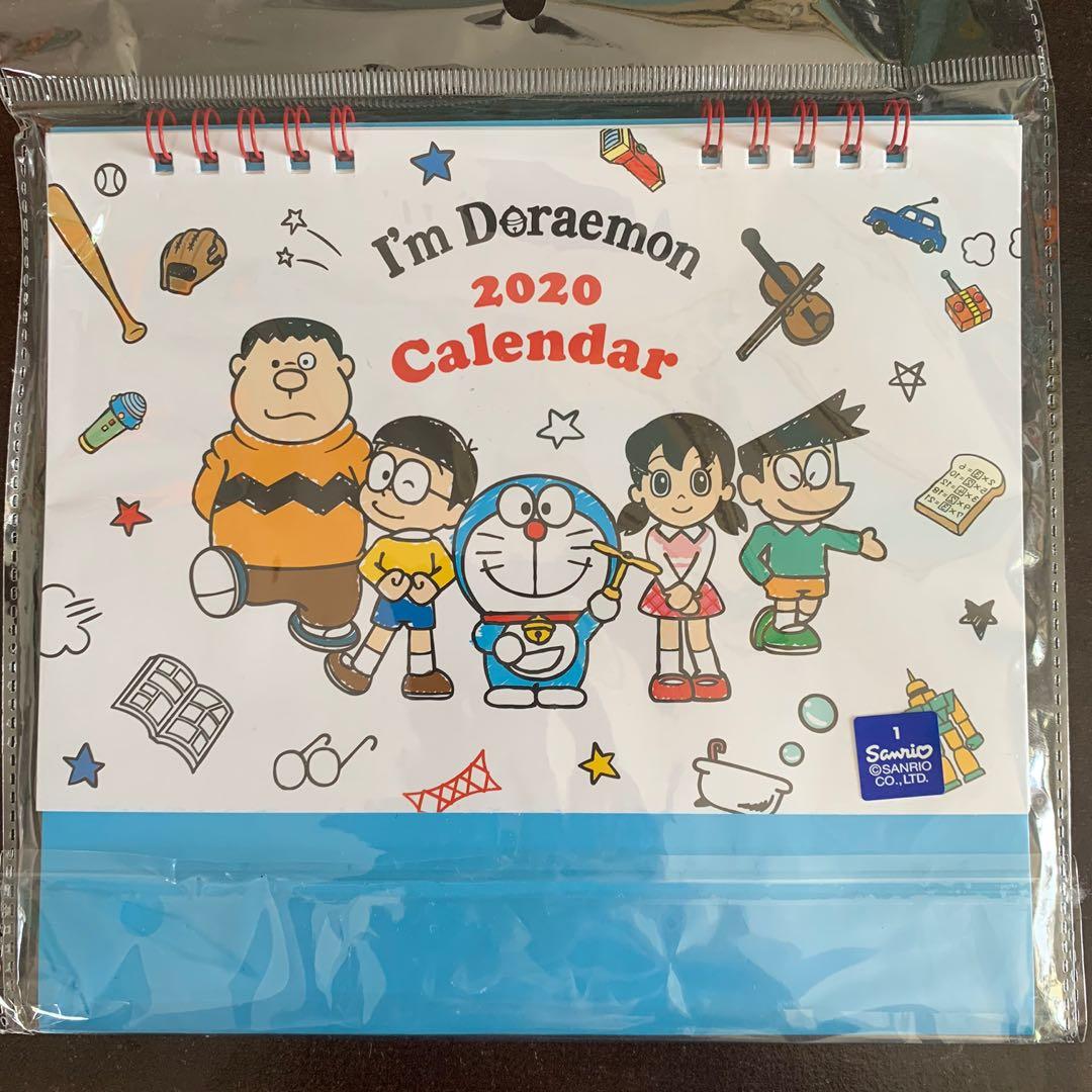 Doraemon 2020 calendar, Hobbies & Toys, Memorabilia & Collectibles ...