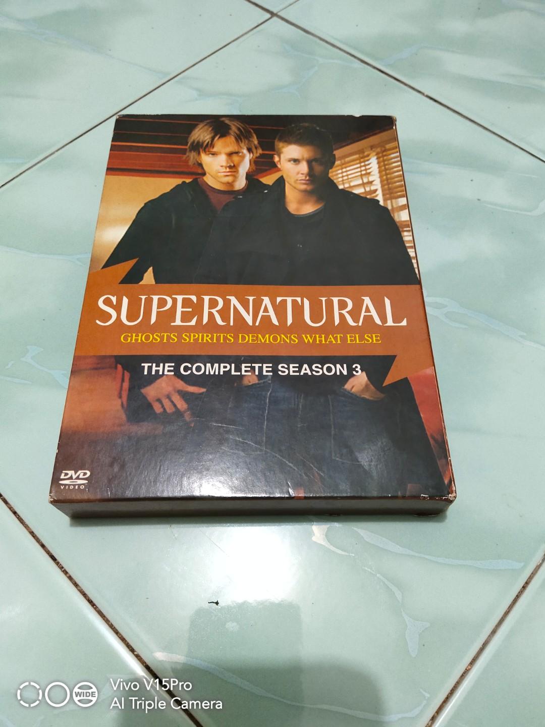 DVD supernatural original, Hobbies & Toys, Music & Media, CDs & DVDs on Carousell