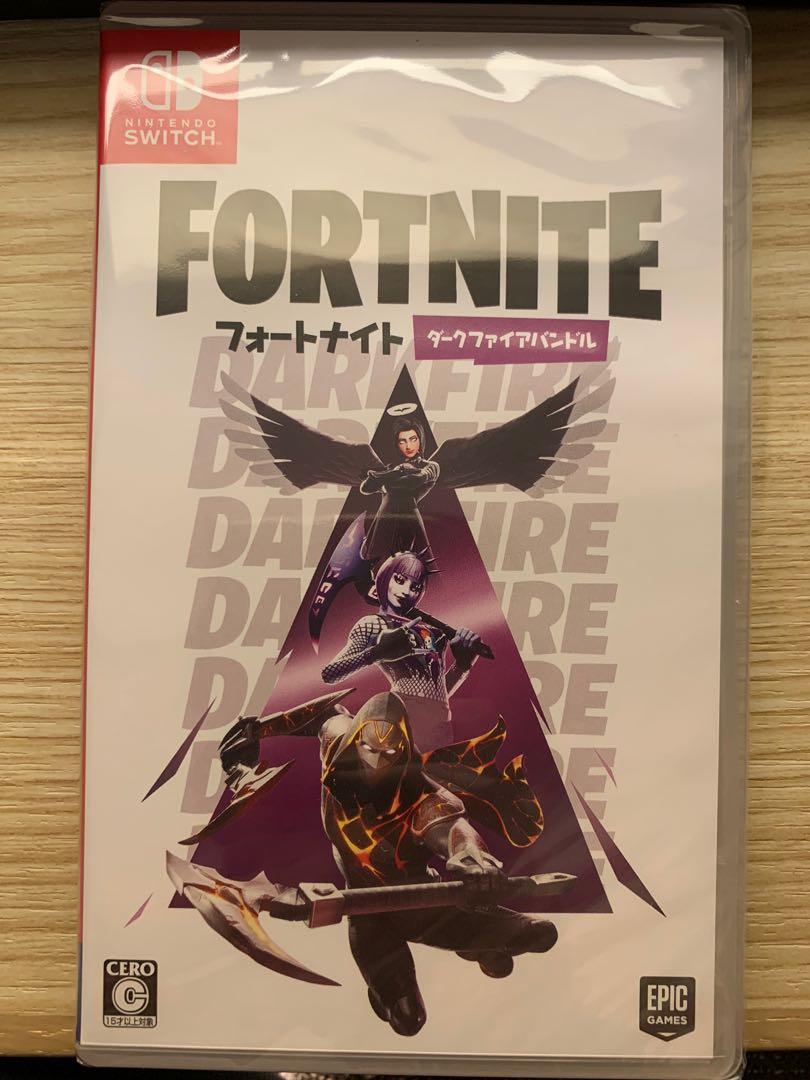 Fortnite Dark fire bundle for nintendo switch, Video Gaming, Video ...