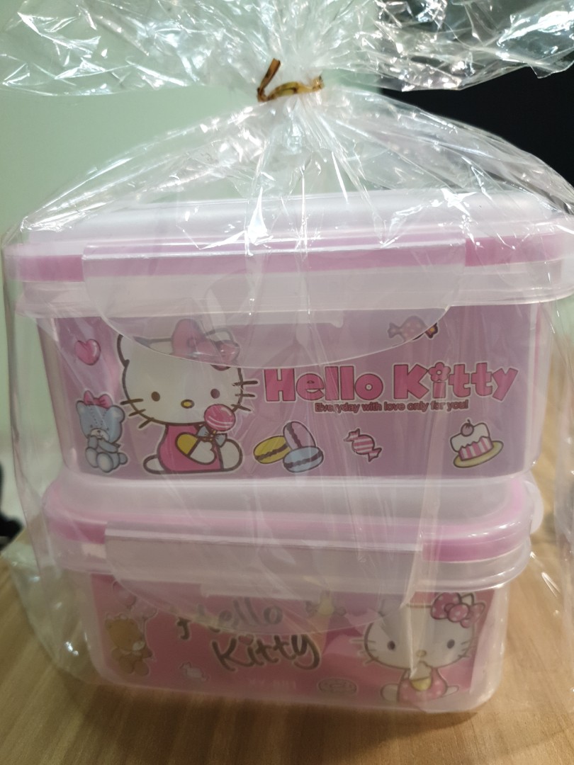 Hello Kitty Container, Furniture & Home Living, Kitchenware & Tableware ...