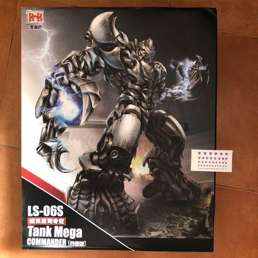 Transformers Black Mamba BMB - LS-06S LS06S Battle Damage Tank Mega ...