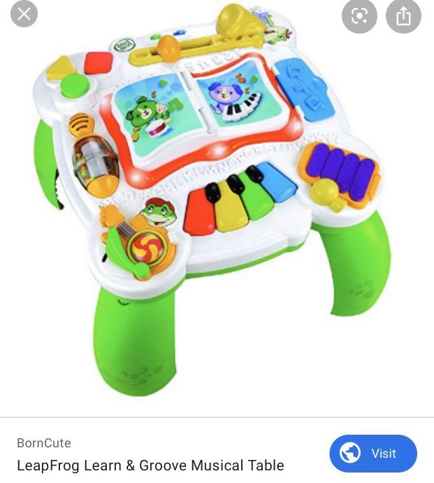 Leapfrog Learn & Groove Activity Table, Babies & Kids, Infant Playtime ...