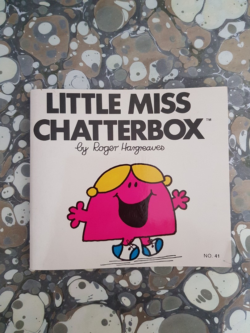 Little miss chatterbox, Hobbies & Toys, Books & Magazines, Fiction ...
