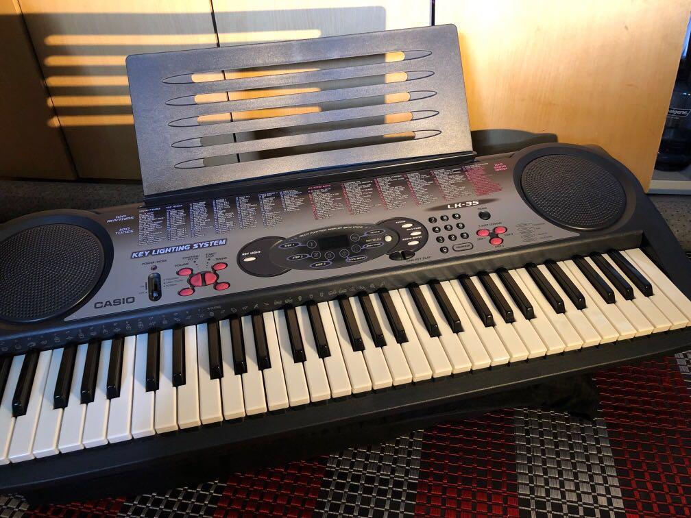 Casio LK-35 lighting keyboard , Hobbies & Toys, Music & Media, Musical ...