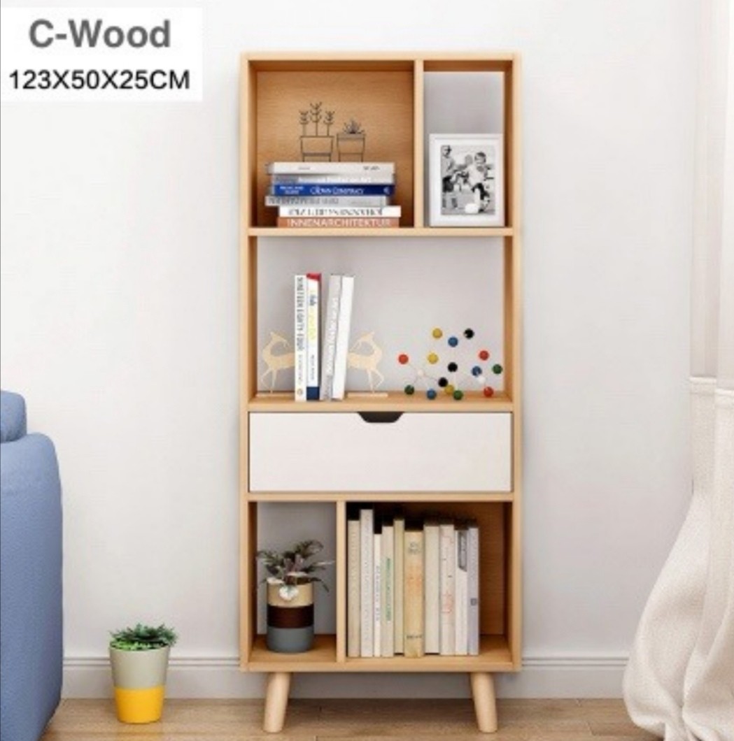 Minimalist book shelf, Furniture & Home Living, Furniture, Shelves ...