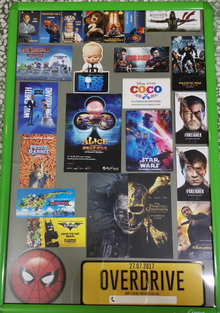 MOVIE PREMIERE TICKET COLLECTION, Hobbies & Toys, Stationery & Craft ...