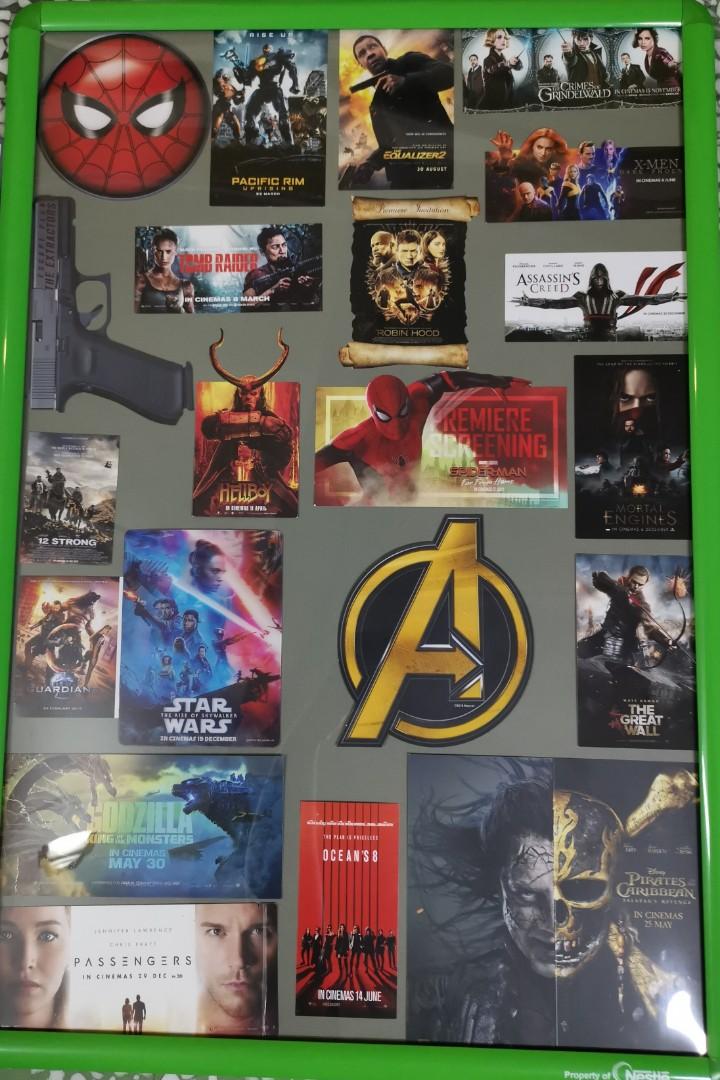 MOVIE PREMIERE TICKET COLLECTION, Hobbies & Toys, Stationery & Craft ...