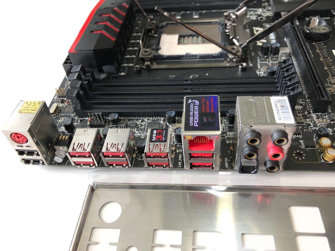 MSI X99 A Gaming 7 Socket 2011 Motherboard, Computers & Tech, Parts ...