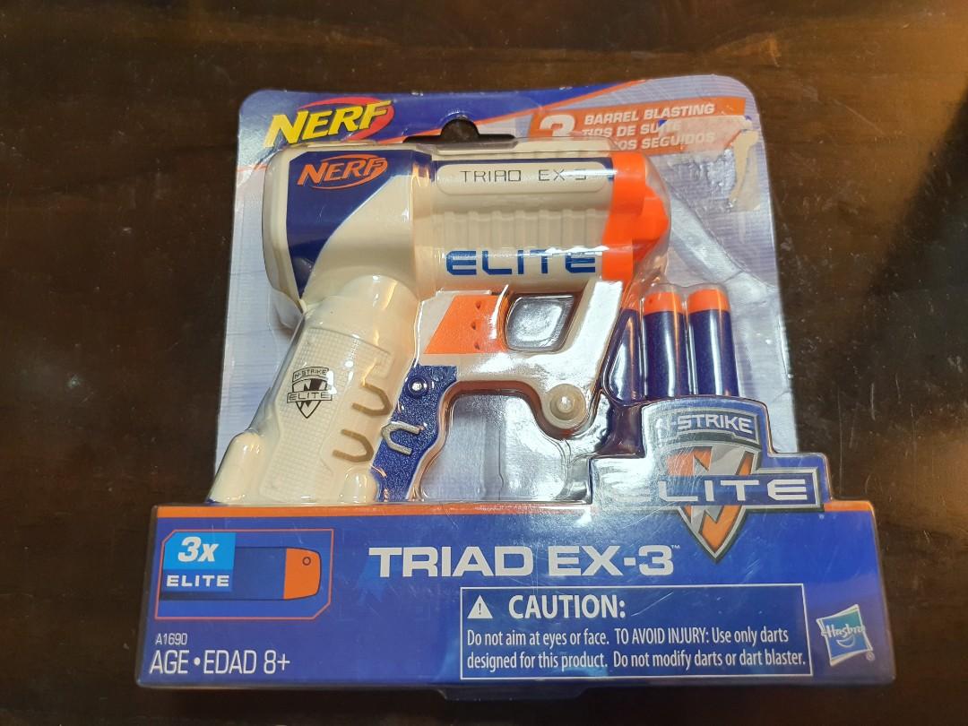 Nerf Triad Ex-3, Hobbies & Toys, Toys & Games on Carousell
