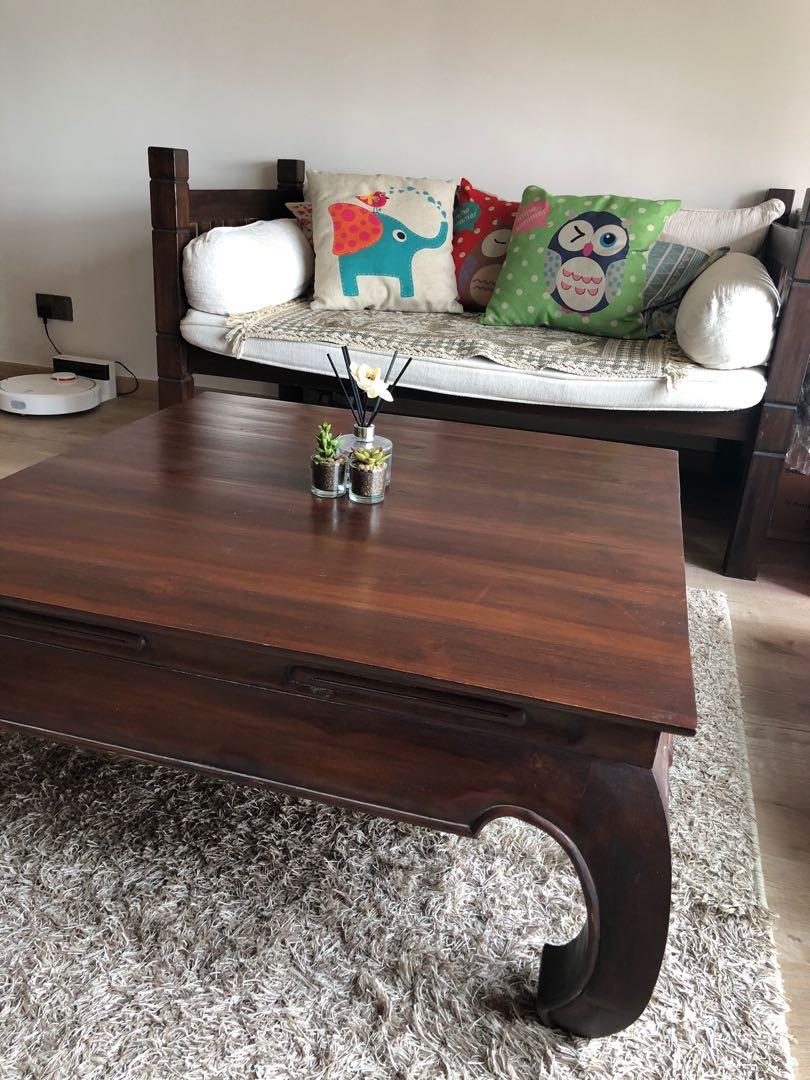 Nice Balinese Teak Table, Furniture & Home Living, Furniture, Tables ...