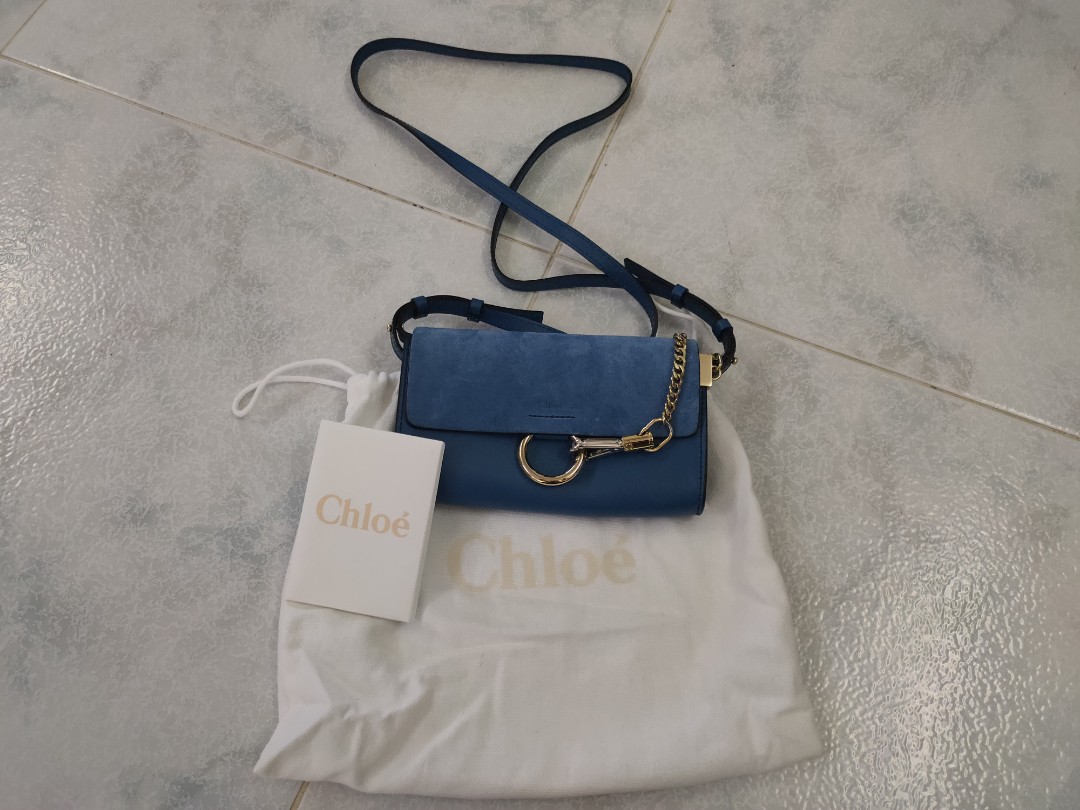 Original Chloe Blue Bag., Women's Fashion, Bags & Wallets, Tote Bags on ...