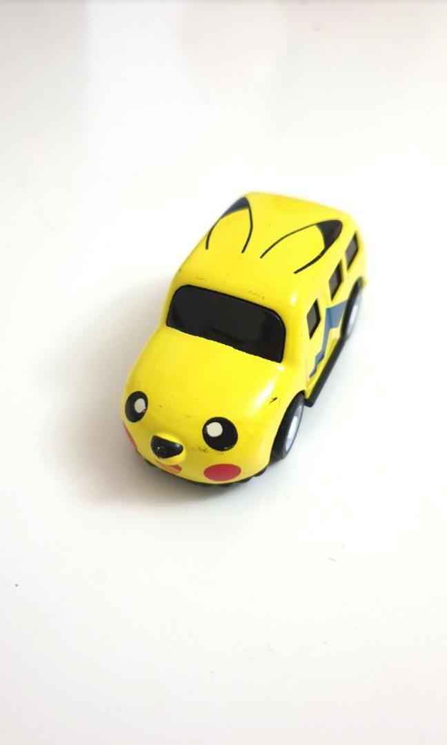 Pikachu Toy Car, Hobbies & Toys, Toys & Games on Carousell