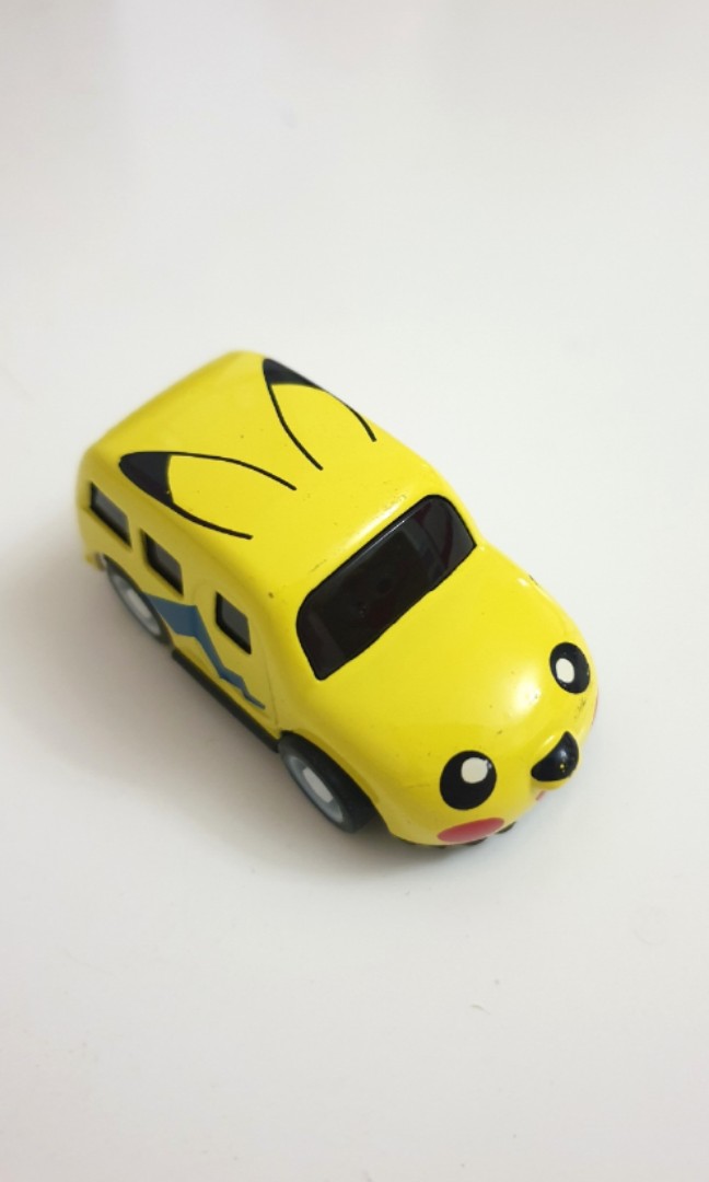 Pikachu Toy Car, Hobbies & Toys, Toys & Games on Carousell