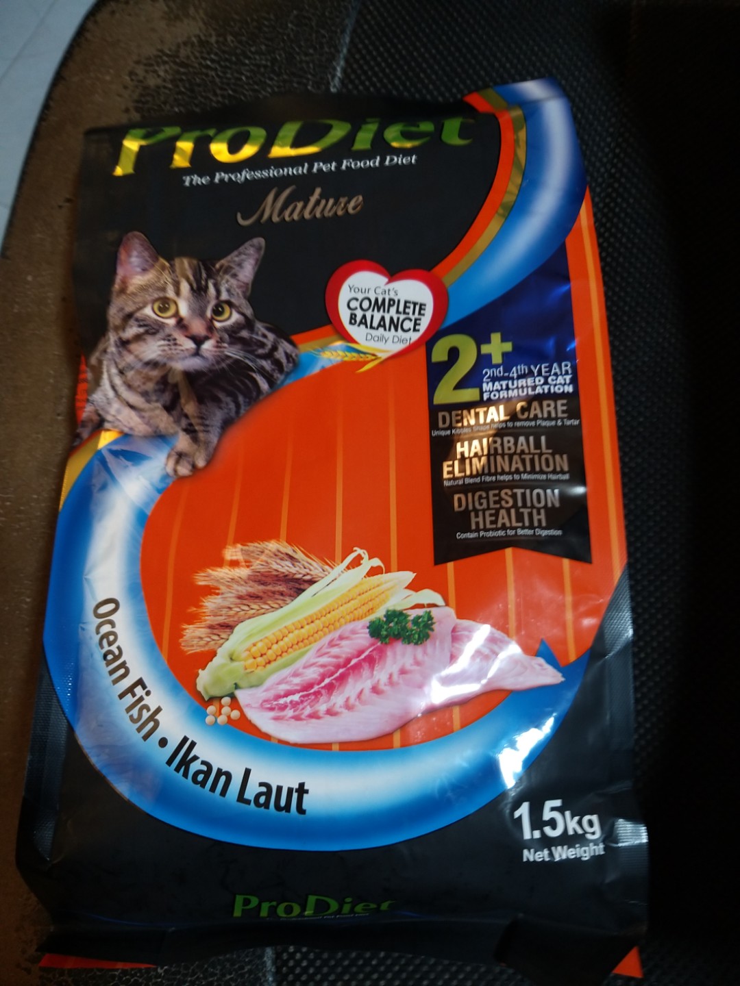 ProDiet Cat Dry Food ~ Ocean Fish 1.5kg, Pet Supplies, Pet Food on ...