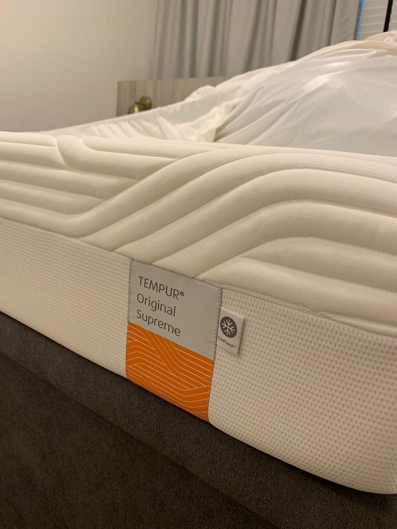 Tempur original supreme with cool touch - king size, Furniture & Home ...