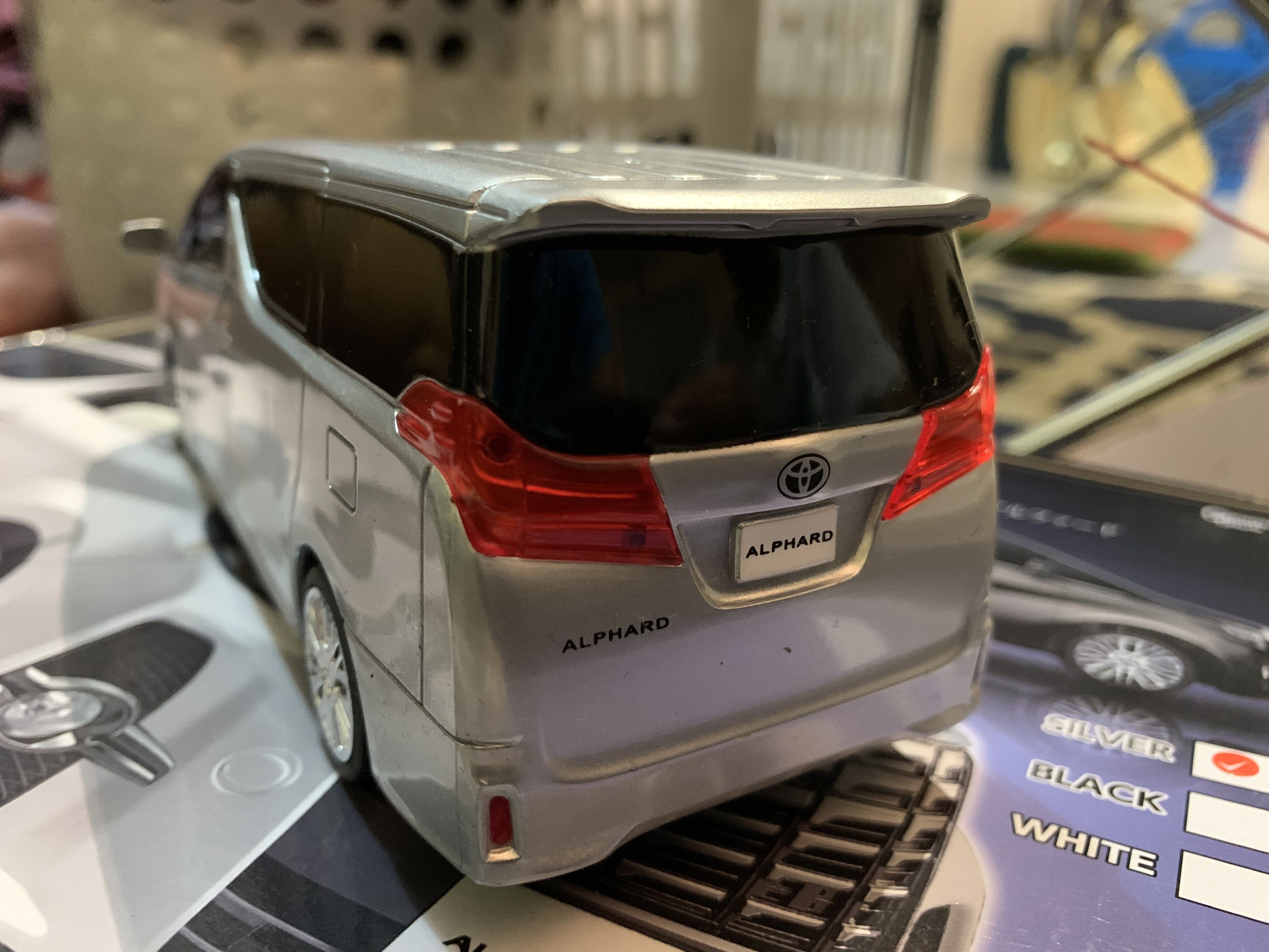 Toyota Alphard remote control, Hobbies & Toys, Toys & Games on Carousell