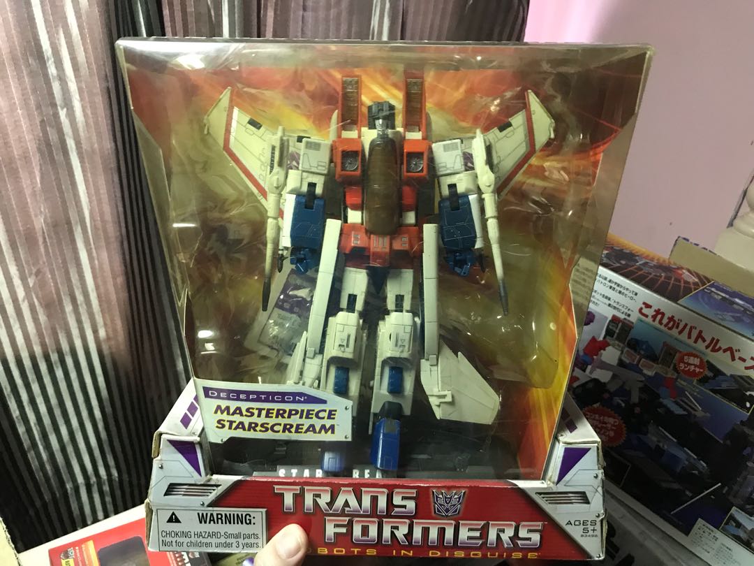 Transformers Masterpiece MP-03 Starscream BIB, Hobbies & Toys ...