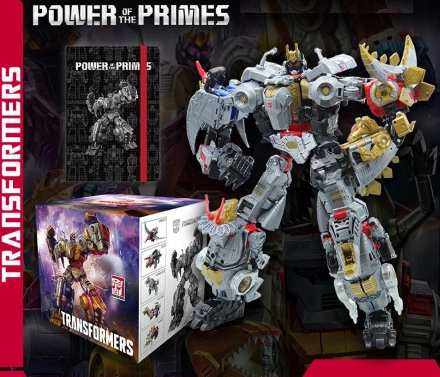 Transformers POTP Power Of Primes Volcanicus + Abominus + TCW06 Upgrade ...